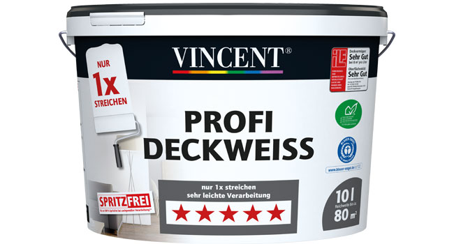 Vincent Profi Deckweiss 1
